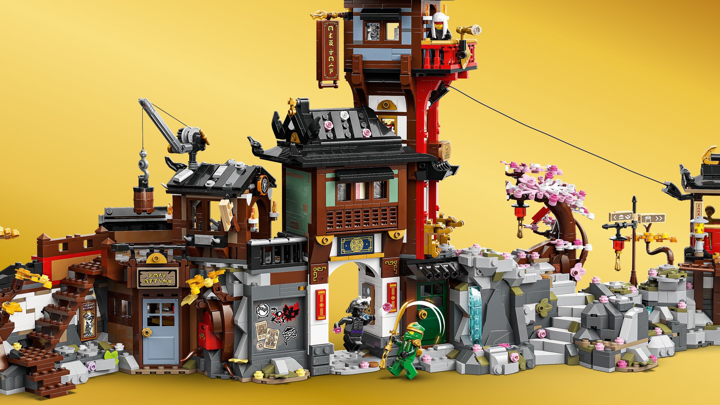 LEGO NINJAGO 71861 The Old Town revealed! | Brickset